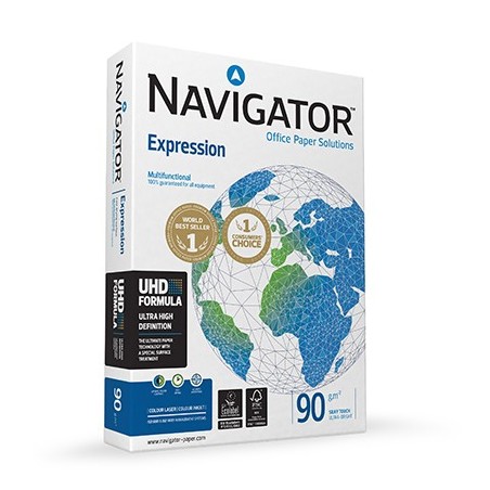 'NAVIGATOR' DIN-A4 -90 GR (5 PAQUETES DE 500 HOJAS